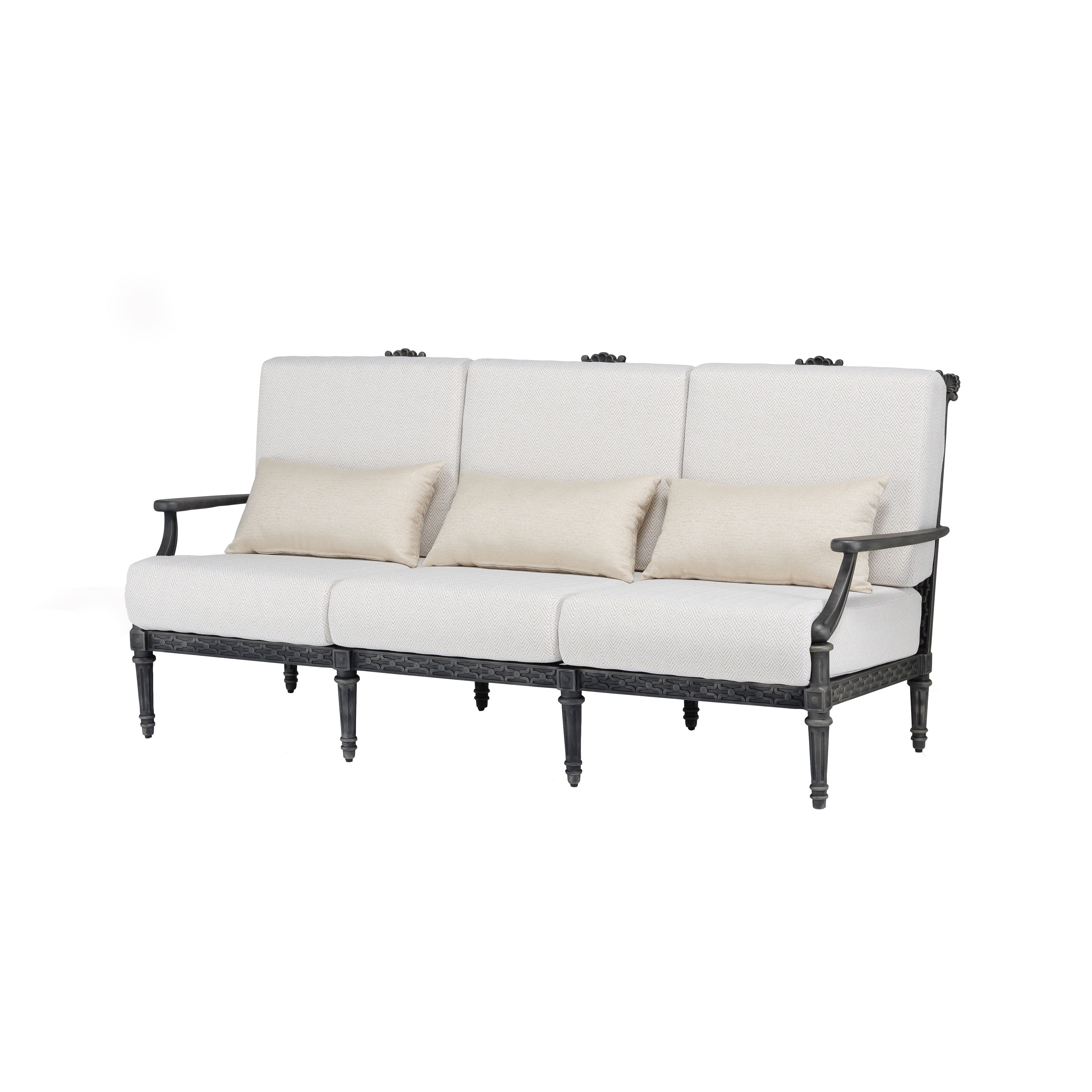 Grande Triple Garden Sofa | Spacious Luxury Seating