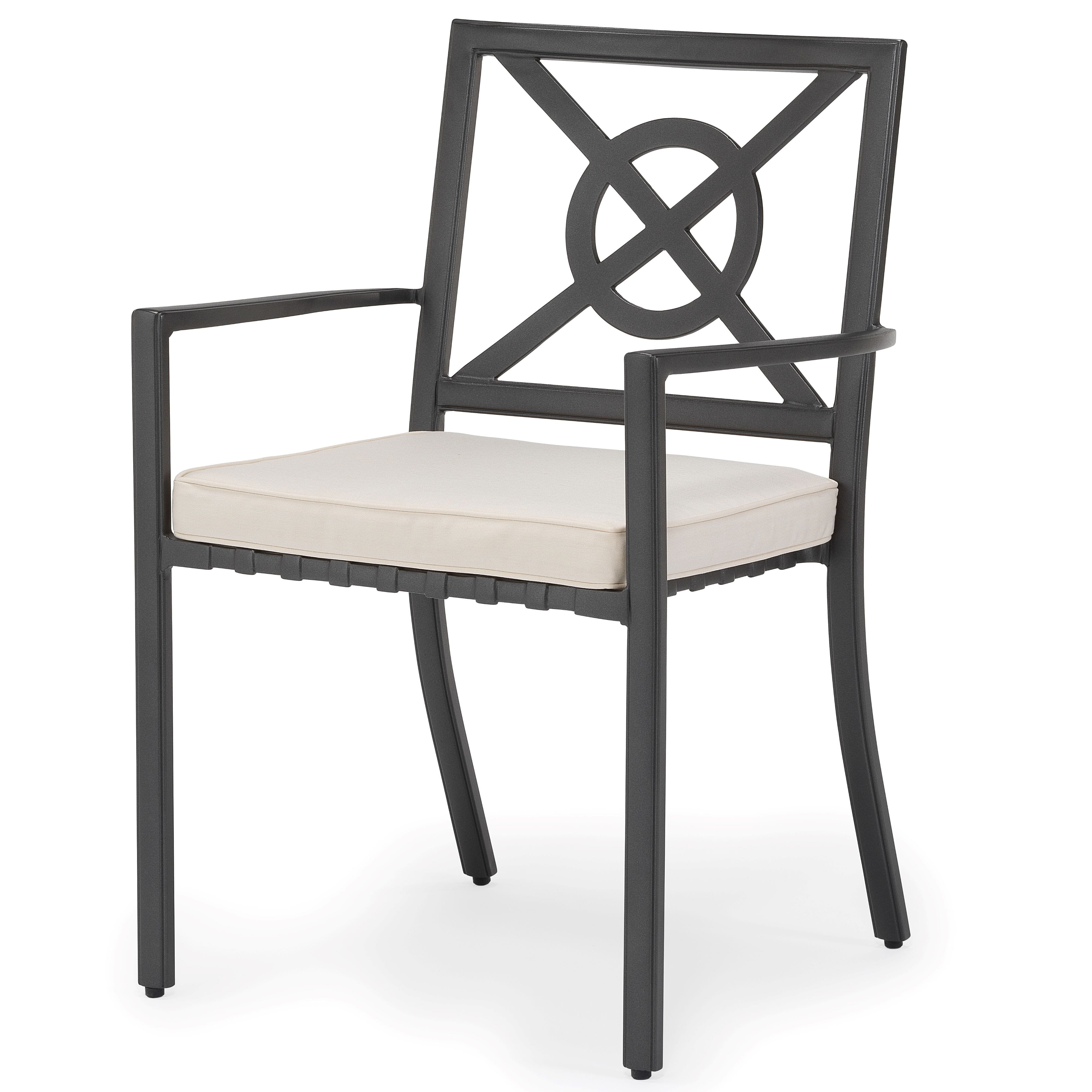 Sienna Stackable Metal Outdoor Armchair | Oxleys